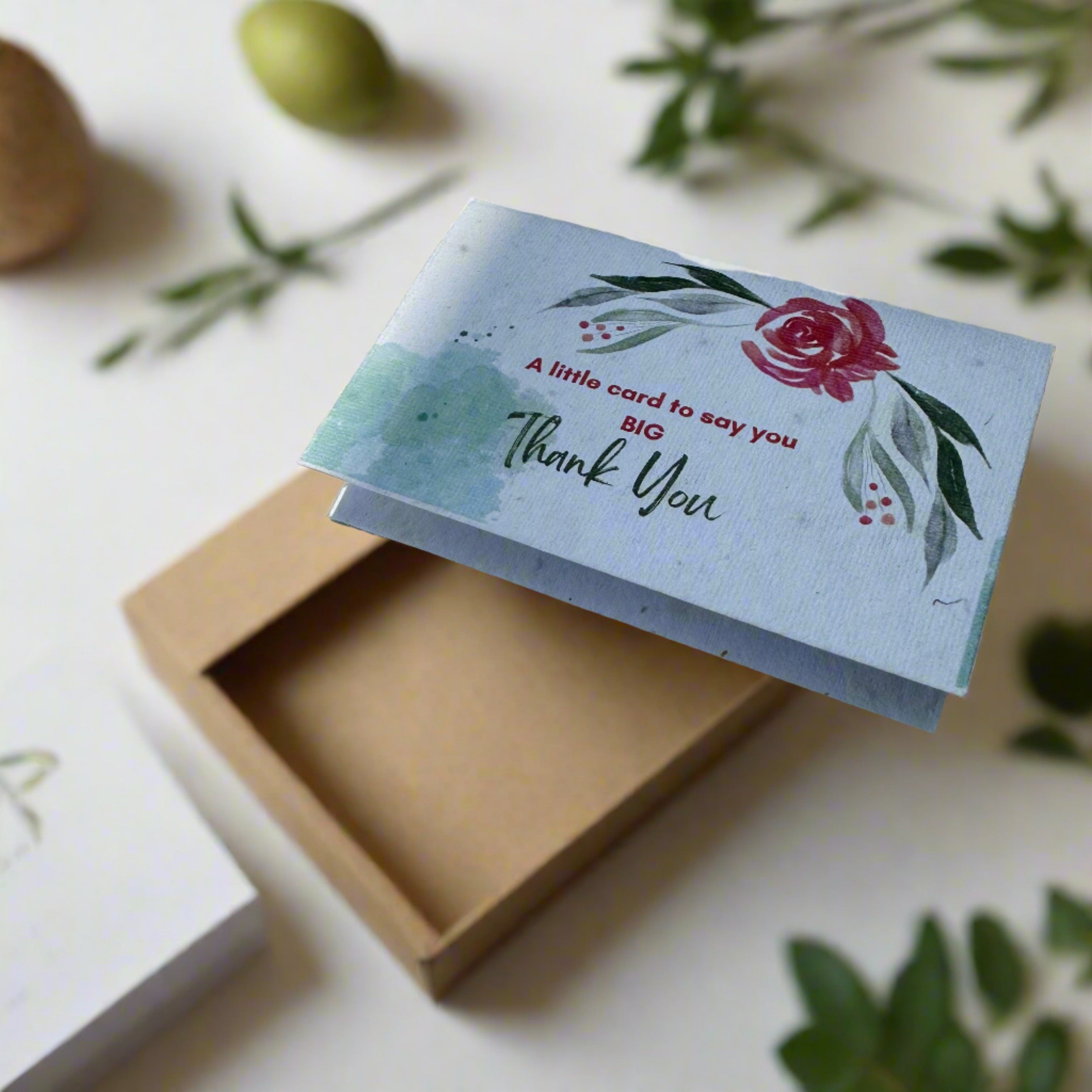 Plantable Little Thank You Cards with Envelopes (Set of 12) – Kavi The ...