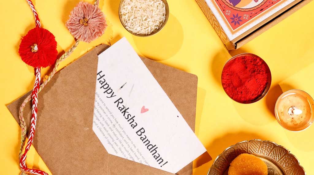 Celebrate Rakhi with a Sustainable Spirit: Upcycled Glassware, Plantab ...