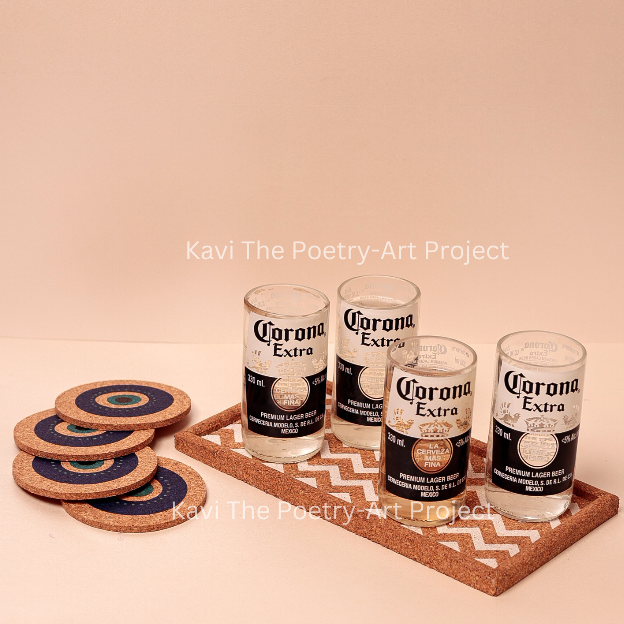 Corona Glass Gift Set – Kavi The Poetry-Art Project