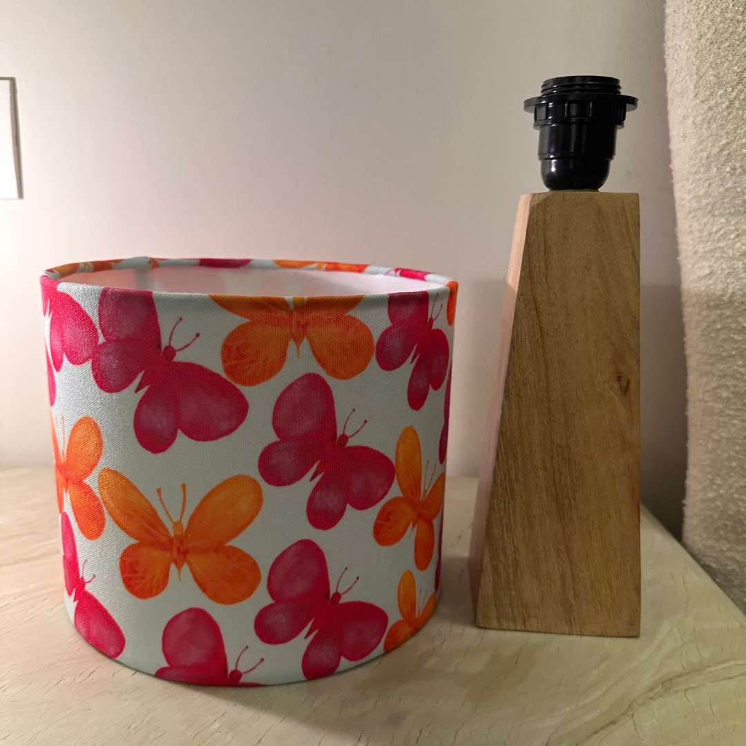 Bedside Lamp Shade (Square Base) – Kavi The Poetry-Art Project