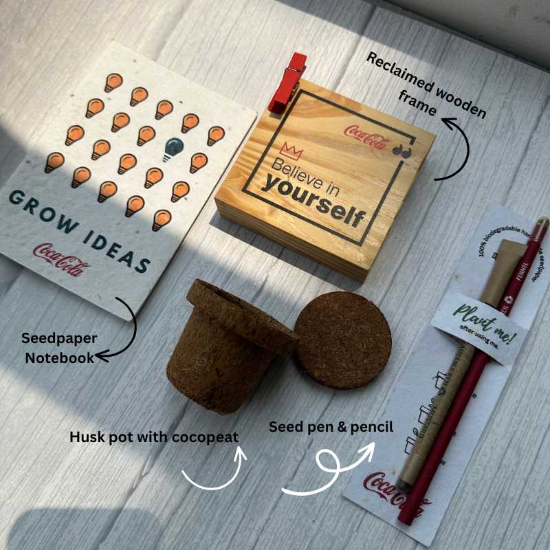 Customised Seed paper Gift Hamper – Kavi The Poetry-Art Project