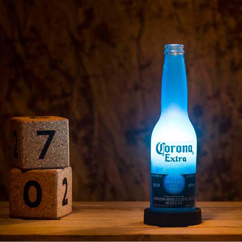 Corona Lamp (Blue) – Kavi The Poetry-Art Project