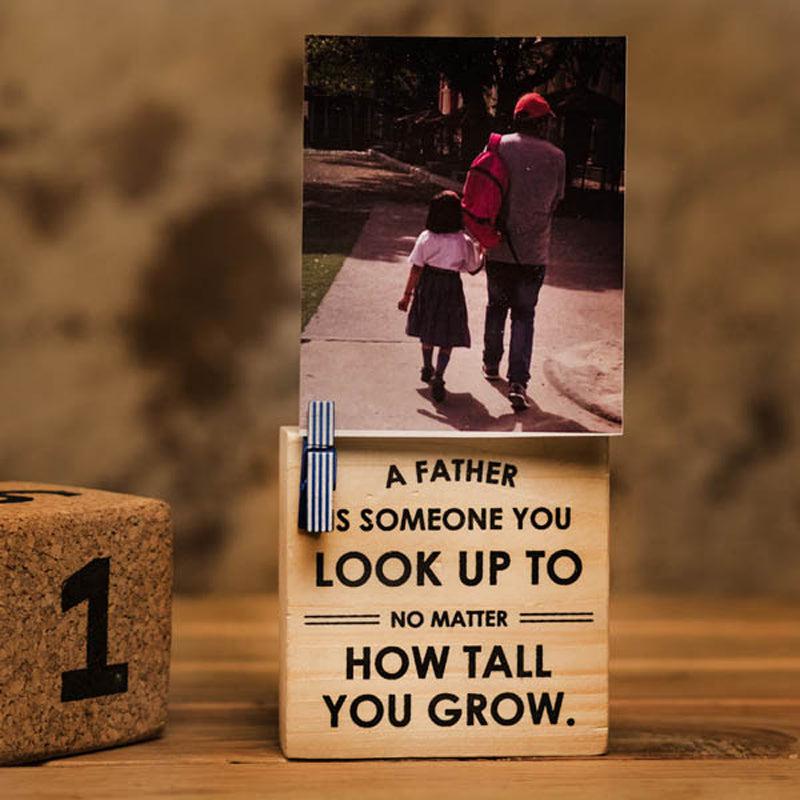 Father Table Photo frame – Kavi The Poetry-Art Project